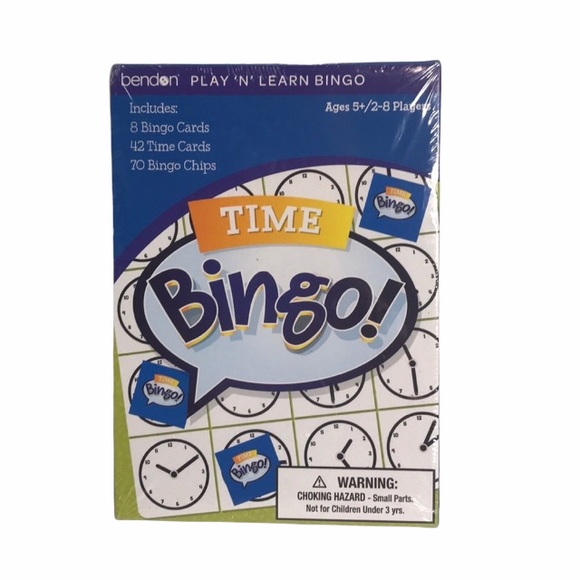 Bendon | Toys | Nwt Bendon Play N Learn Bingo Time | Poshmark